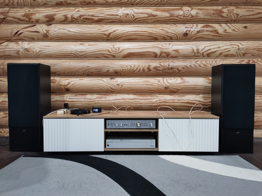 Тумба под ТВ Правила мебели ЛДСП, 180.1x40.1x52.6 см купить c доставкой ...