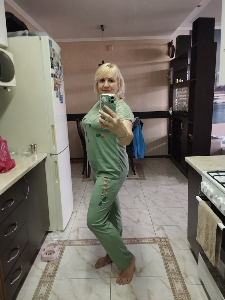 Комплект одежды Женский ZIZAF сливовый, размер 58 Кулирная гладь, рост ...