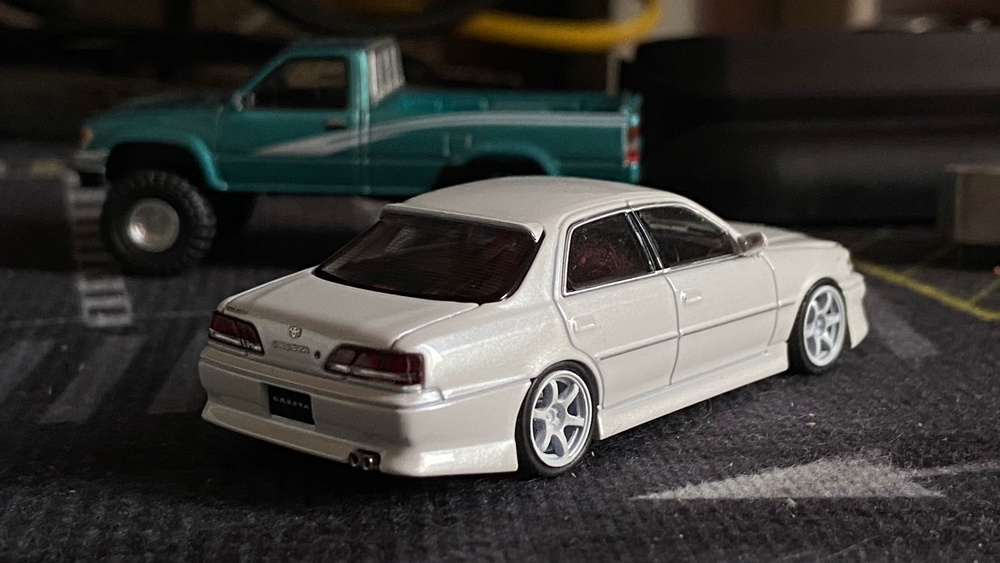 Машинка Mortal Model 1/64 #Toyota Cresta Xpo 2025 Black Alloy Car Model ...