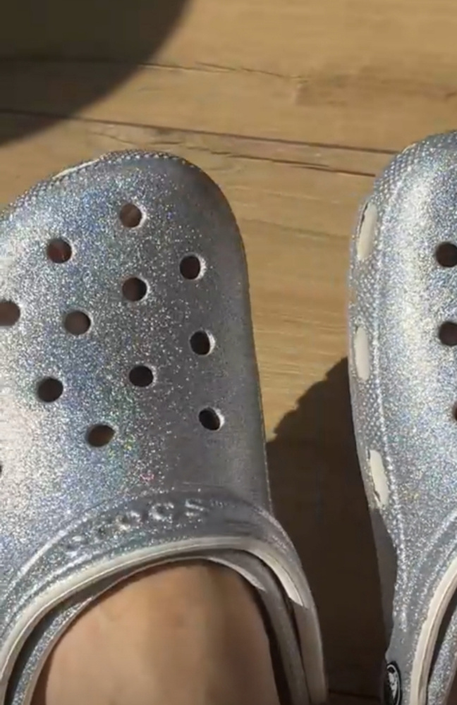Сабо Женский Crocs Термопластик (TPU), размер 36, 37 Закрытый нос ...
