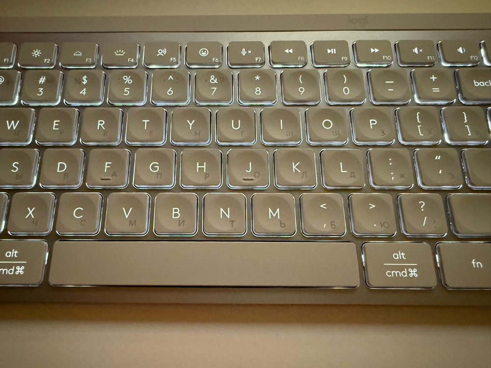 Logitech Клавиатура беспроводная Mx keys S, (CS Jelly White ...