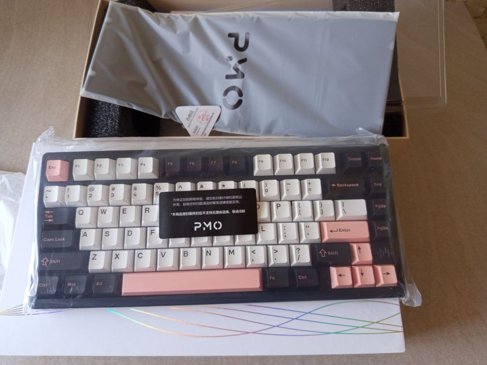 PMO Игровая клавиатура беспроводная pmo wave 75 Standard ,Bamboo Switch ...