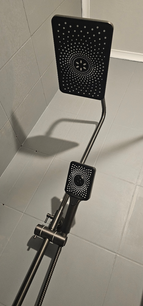 Душевая система с тропическим душем и смесителем Frap F2471 купить на OZON по низкой цене ...