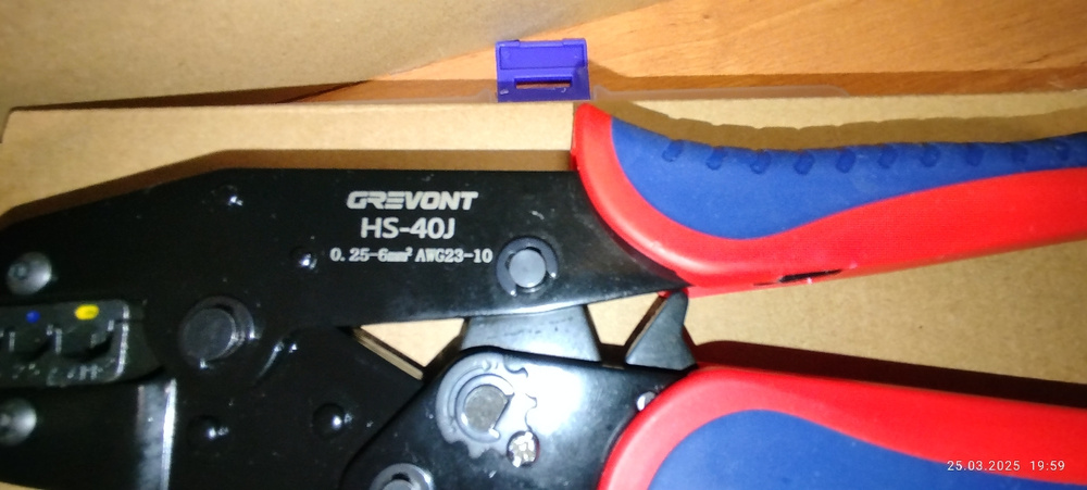 Кримпер для обжима проводов HS-40J и изолированные клеммы 280 шт / 0,25-6мм2 AWG23-10 купить на ...