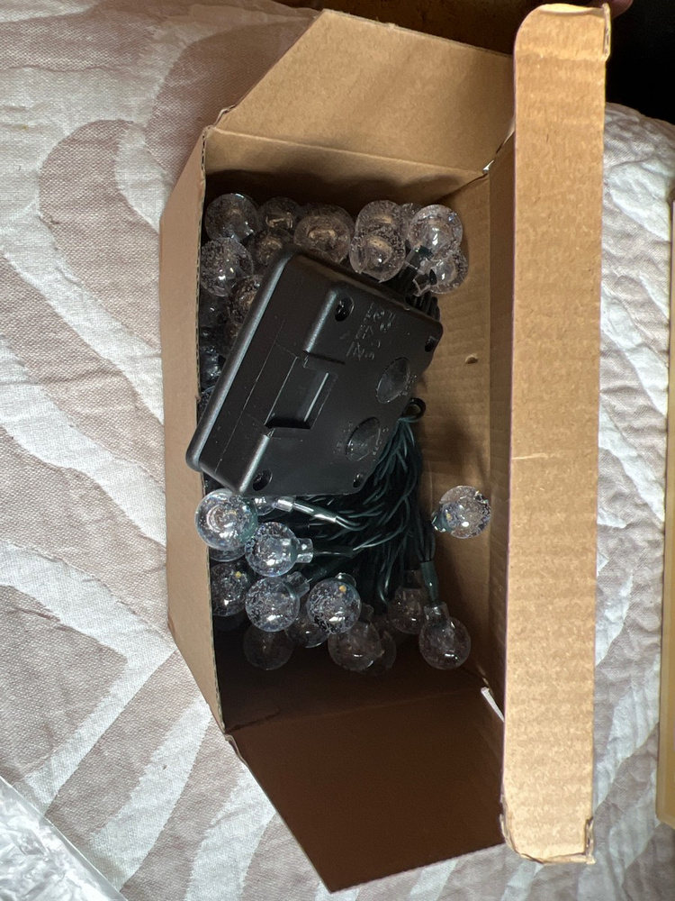 Электрическая гирлянда ретро Светодиодная наружного сада 22 метров 200 лампочек работающая на