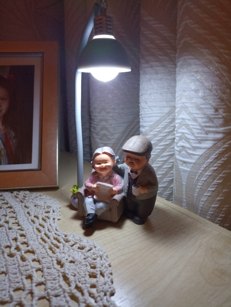 Статуэтка Бабушка и дедушка Идеальный подарок на годовщину свадьбы украшение для дома и