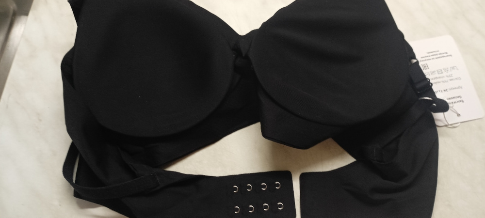 Бюстгальтер Женский JuliAnneVita без косточек, бесшовный, размер 75B, 75C белый Нейлон, Спандекс ...