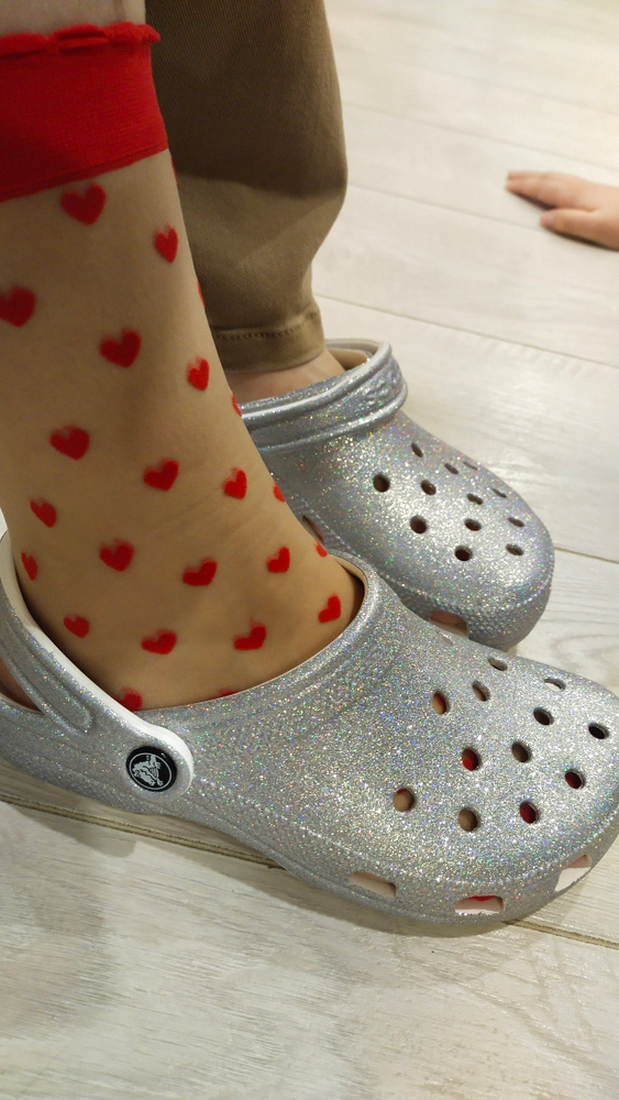 Сабо Женский Crocs Термопластик (TPU), размер 36, 37 Закрытый нос ...