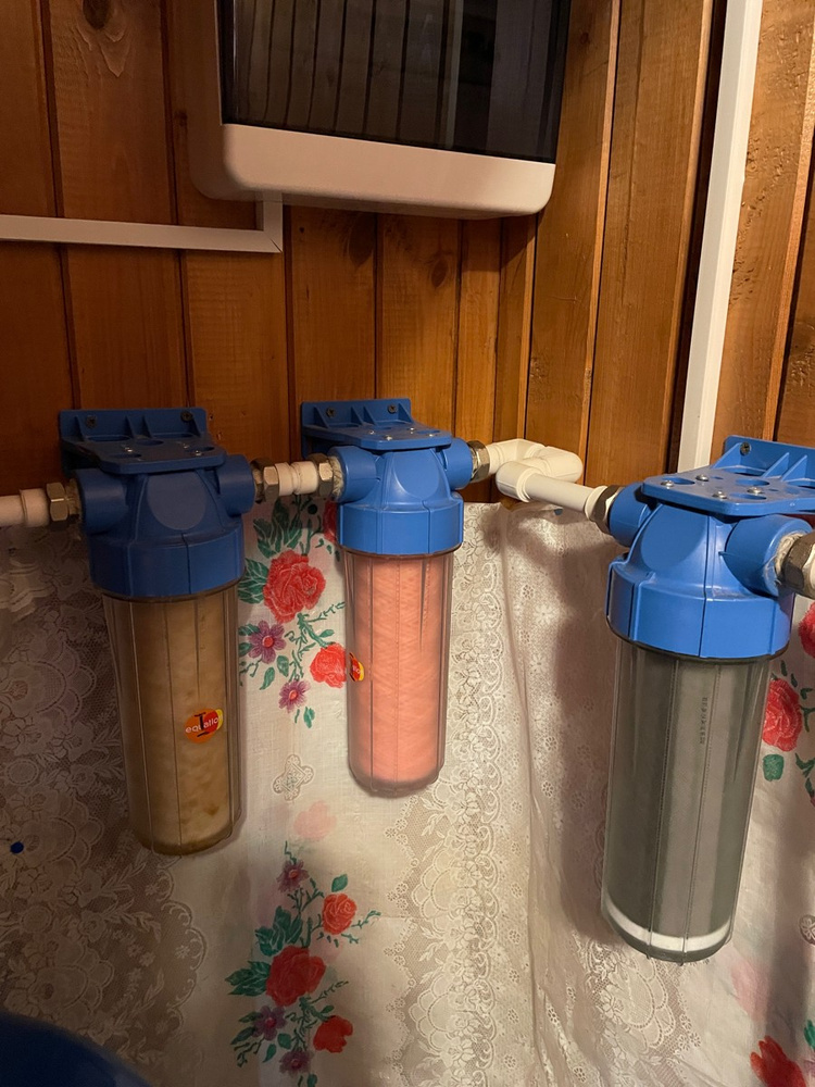 Картридж механический Гейзер PP 5 - 10 SL, для холодной воды, очистка воды от ржавчины, грязи ...