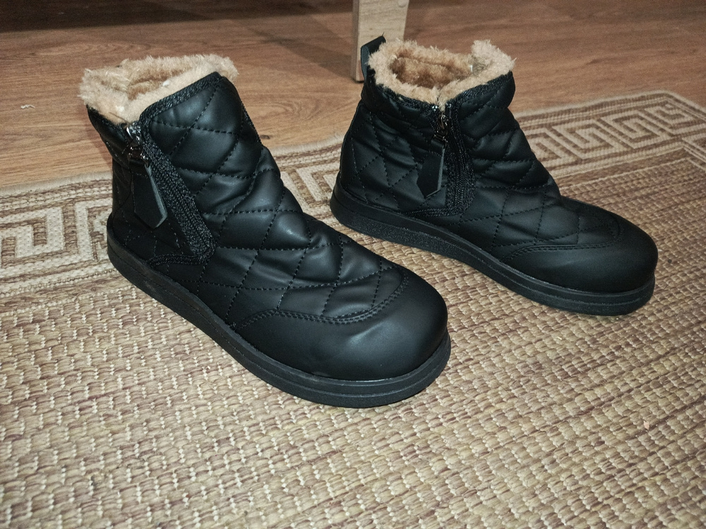 Ботинки Женский MOOCIE латте, теплый бежевый, размер 37 Зима купить c доставкой на OZON по ...