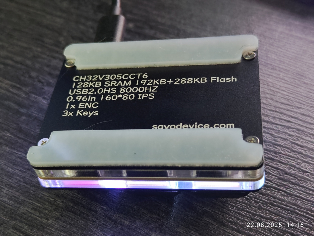 Sayodevice Клавиатура проводная , (Outemu Magnetic Pink), Русская ...