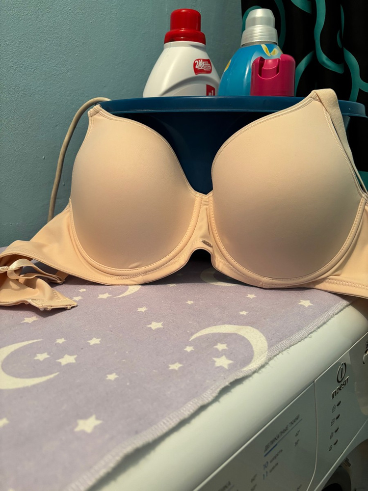 Бюстгальтер Женский OIRO на косточках, размер 75B черный нюд Полиамид, Эластан Повседневный ...