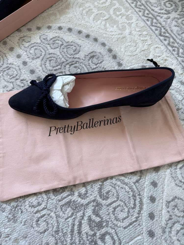 Балетки Девочки, Женский Pretty Ballerinas Натуральная кожа, размер 37 ...