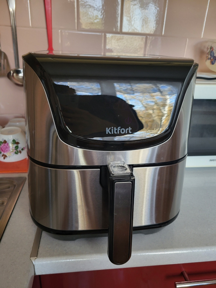 Kitfort Аэрогриль КТ-2232, серый металлик купить на OZON по низкой цене (464119976)