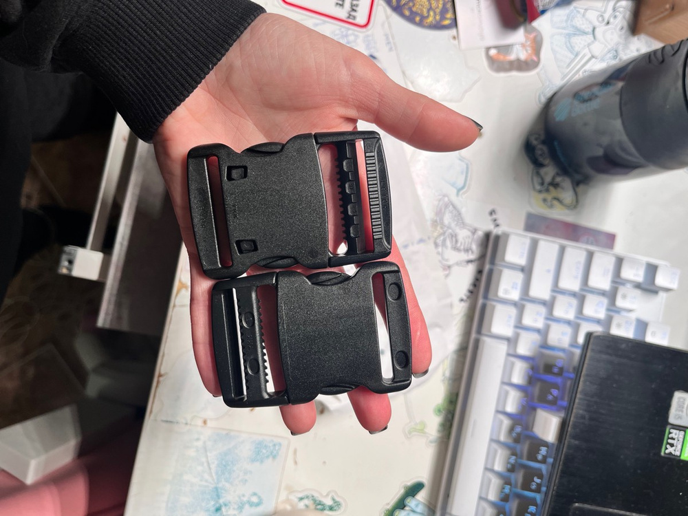 Застежка Фастекс Пряжка YKK 30мм (LB30R, POM) 2 шт., черный купить на OZON по низкой цене ...