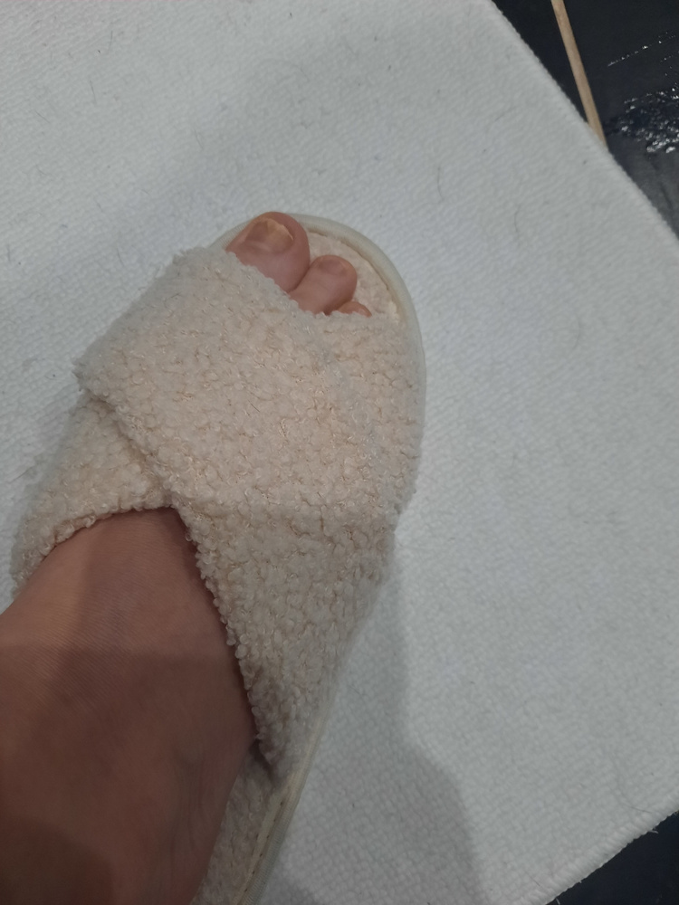 Тапочки Женский ALBERY, размер 36, 37 6 черный Легкая модель, Открытый ...