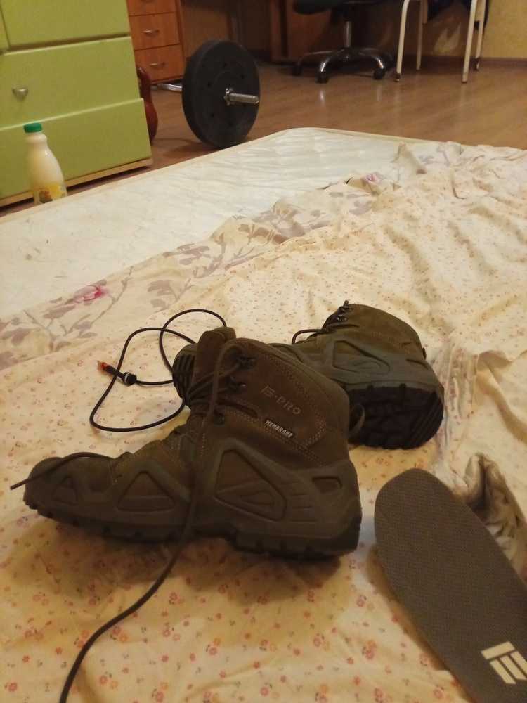 Ботинки для треккинга Мужской, Женский E-PRO оливковый, размер 44 ...