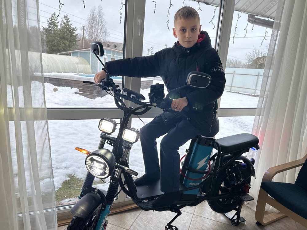 Электровелосипед Minako TITAN 2025 60V 30Ah (железо-фосфатная АКБ) купить на OZON по низкой цене ...