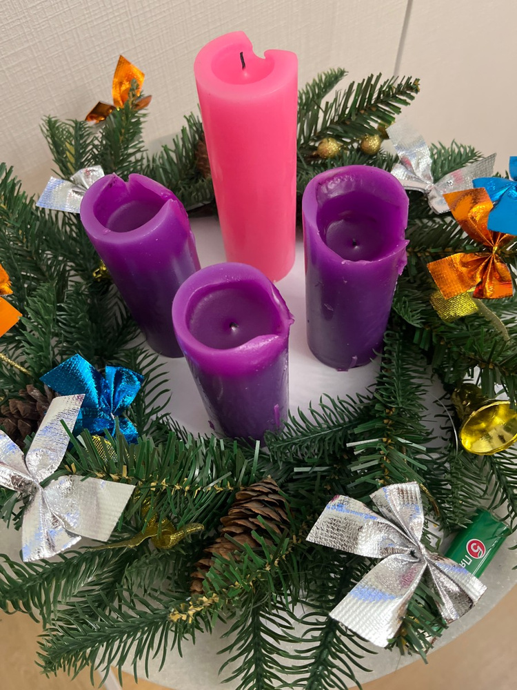 Свеча Серпантин "148" дляНовый год, Свадьба, 14.8 см х 5 см, 1 шт ...