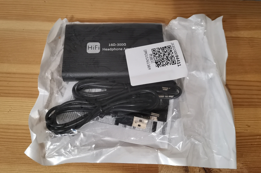 Портативный HiFi усилитель для наушников, с регулировкой громкости и контролем баса, для MP3 и ...