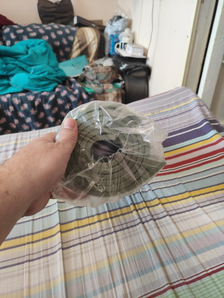 Коврик туристический Camping 8 / ISOLON / 180х60 см. Плотный, походный, армейский, для охоты и ...