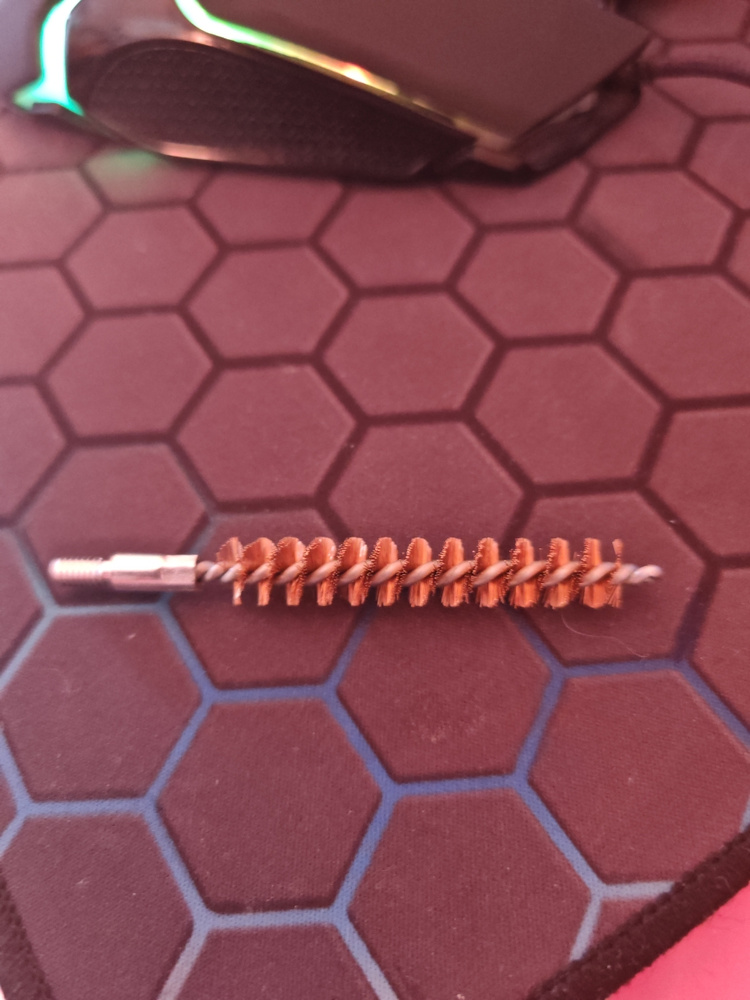 Ершик щетинный с внешней резьбой, калибр 7,62 купить на OZON по низкой цене (1697933030)