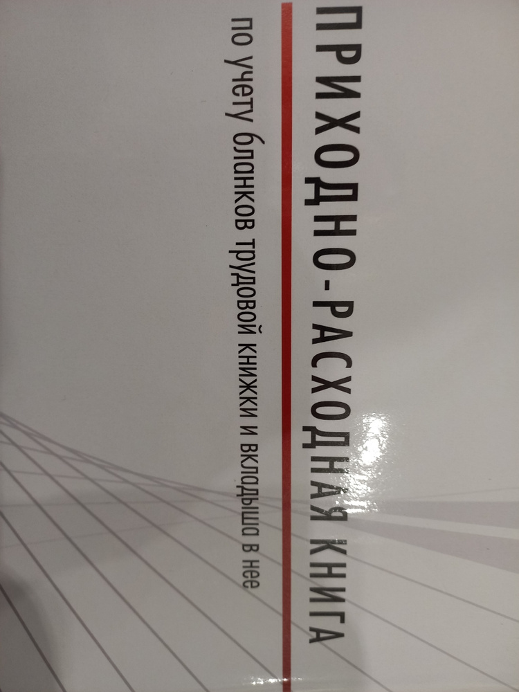 1 отзыв на Приходно-расходная книга по учету бланков трудовой книжки и вкладыша в нее от ...