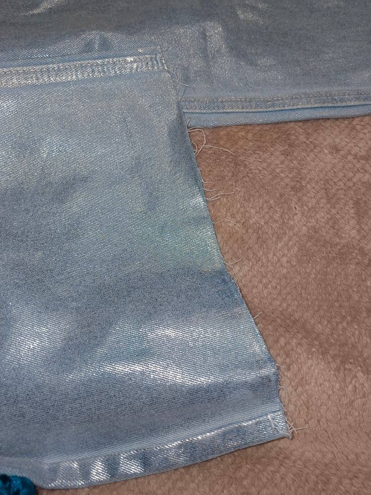 Джинсы Женский Zolla голубой Хлопок, Вискоза, размер 44 прямой, рост 164-176 Китай Лето ...