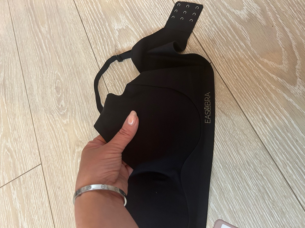 Бюстгальтер Женский EASY BRA без косточек, бесшовный, размер 65A, 65B бежевый Полиамид, Эластан ...