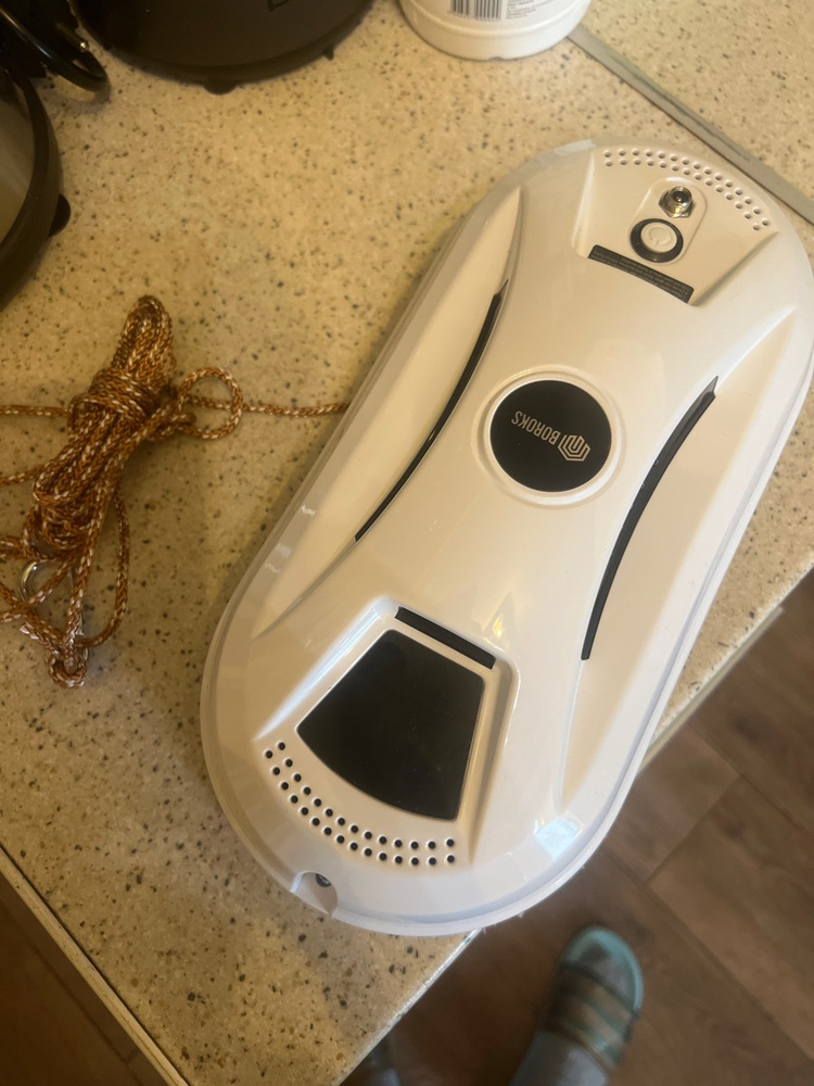 Cleanbot Робот мойщик окон с двойным распылением Turbo White, 26 ...