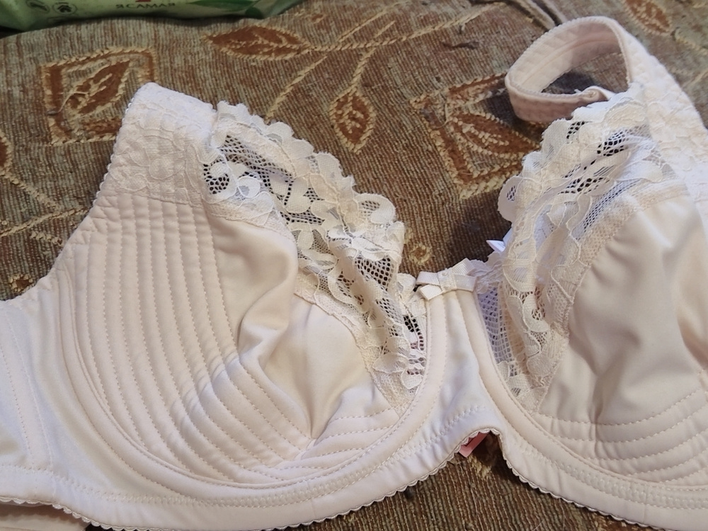 Бюстгальтер Женский OIRO мягкая чашка на каркасе, на косточках, размер 80E изумрудный Нейлон ...