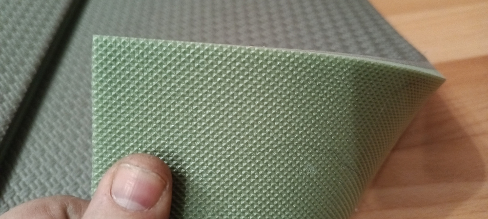 Коврик туристический толстый Camping 16 / ISOLON / 180х60 см. Теплый, походный, армейский, дно в ...