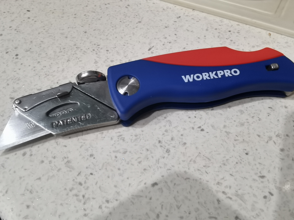 WORKPRO Многофункциональный нож с деревянной ручкой и 10 быстросменными лезвиями купить на OZON ...