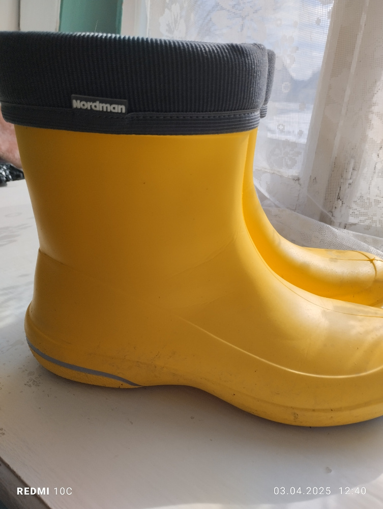 Сапоги резиновые Женский Nordman 5 коричневый EVA Россия Без застёжки Демисезон Рельефный ...