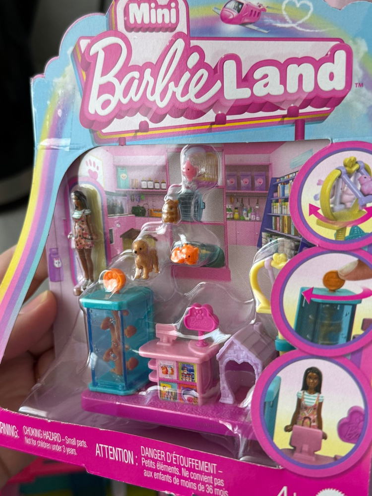 Куклы Mattel Mini Barbie Land Мини-Барби с модной помадой /Кукла ...