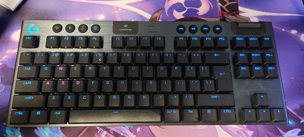 Logitech G G915 X LIGHTSPEED TKL Blue switch Беспроводная механическая ...