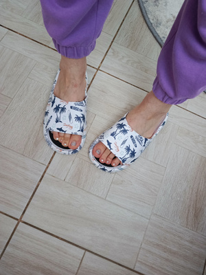 Шлепанцы Женский MOOCIE, размер 44, 45 EVA Открытый нос Без каблука Без застёжки Лето купить c ...