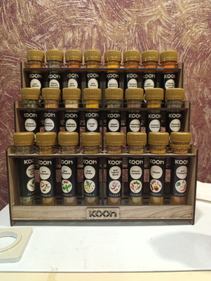 Специи и приправы Kooh из 8 вкусов: для курицы и рыбы, плова и картофеля, универсальные ...