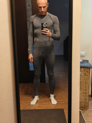 Термолонгслив Мужской BMAI, размер 52, 54 На любой сезон Кросс фитнес, Легкая атлетика Политекс ...