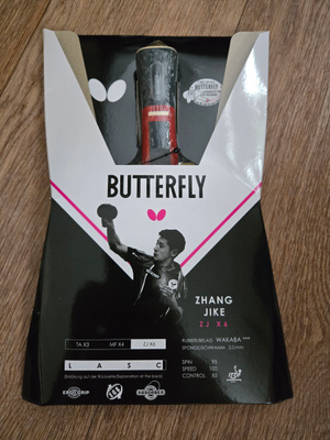 Ракетка для настольного тенниса Butterfly Zhang Jike ZJX6 купить на OZON по низкой цене (232788310)