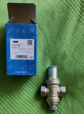 Редуктор давления МИНЬОН с подключением к манометру 1/2 Icma арт.247 купить на OZON по низкой ...