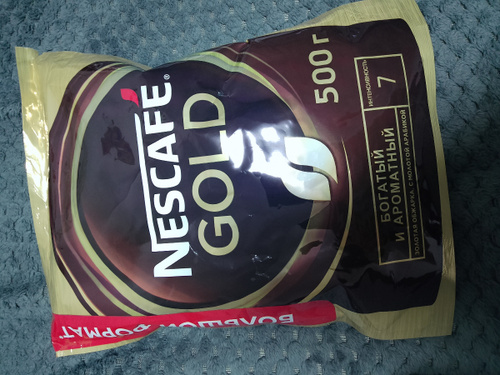 Кофе растворимый Nescafe Gold 500гр купить на OZON по низкой цене ...
