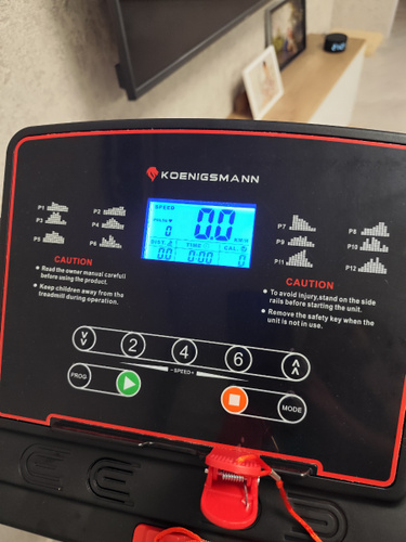 Беговая дорожка ультратонкая KOENIGSMANN PAD 1.0, для дома, электрическая, компактная купить на ...