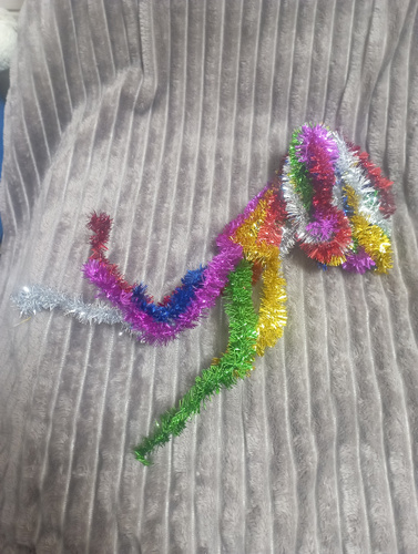 Мишура Красная, 150 см, купить c доставкой на OZON по низкой цене (2931571437)