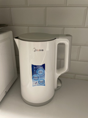 Чайник электрический Midea MK-8082, 1.7 л, контроллер Strix, эффект термоса, автоотключение ...
