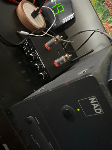 Douk Audio P6 MINI HiFi Bluetooth 5.0 ламповый предусилитель динамик ...