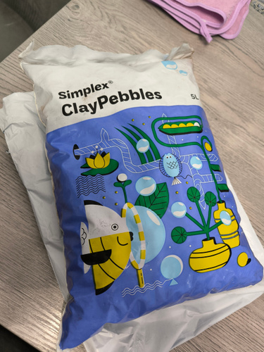 Керамзит Simplex ClayPebbles 10 л купить c доставкой на OZON по низкой цене (2984072270)
