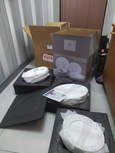 Сервиз столовый Sundown на 6 персон из 24 предметов купить на OZON по ...