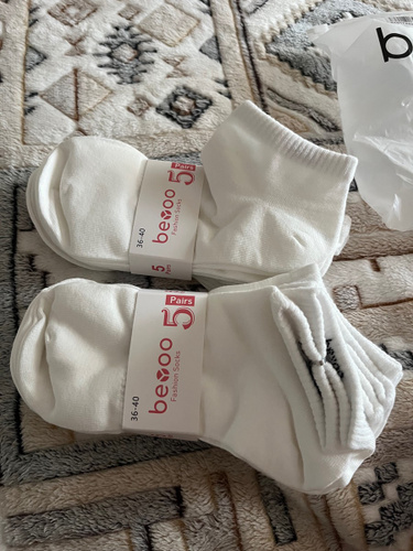 Комплект носков Женский, Мужской beYoo, размер 41, 42 Хлопок, Полиэстер Йога, Бег На любой сезон ...