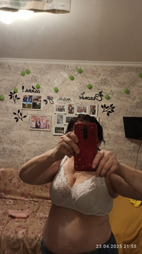 Бюстгальтер Женский OIRO мягкая чашка на каркасе, на косточках, размер 80E изумрудный Нейлон ...